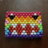 Rainbow Domo beast bear by BlvvdyFaangs - Kandi Photos on Kandi Patterns