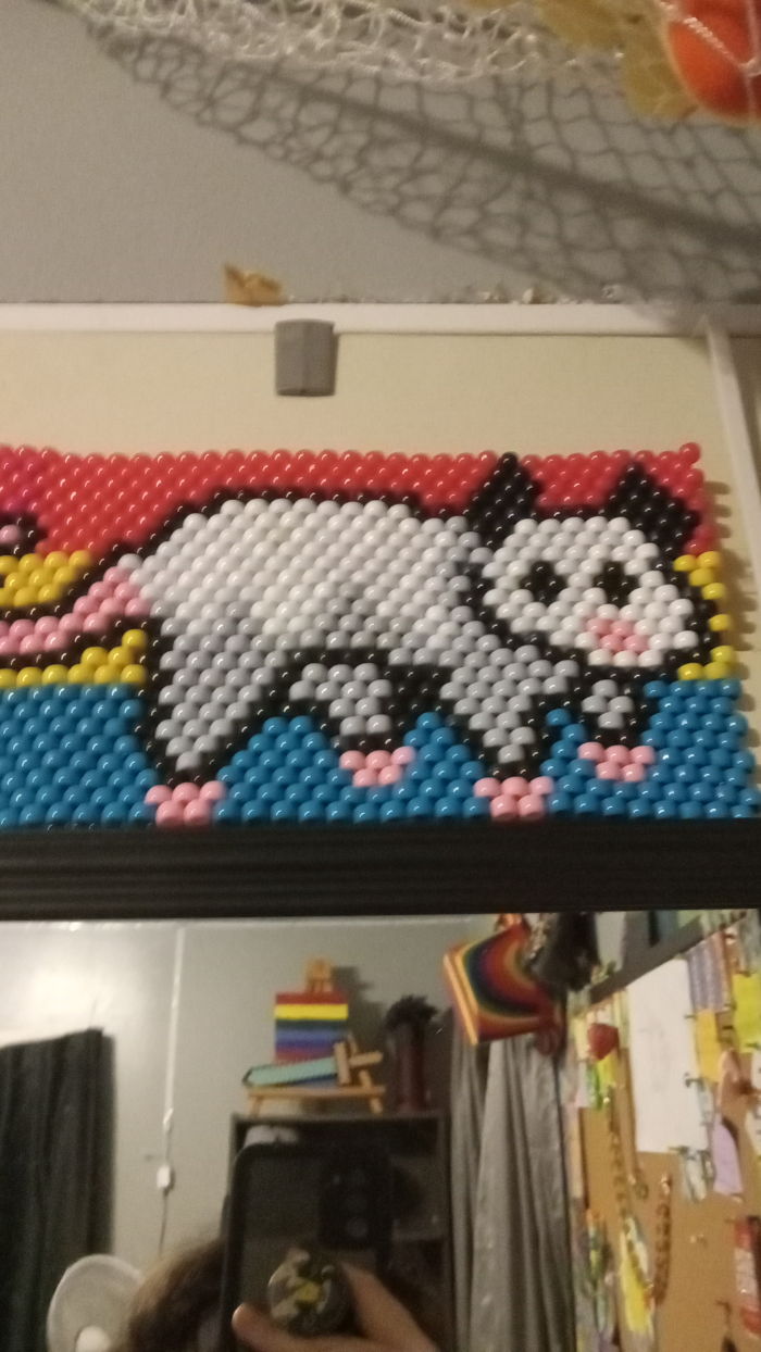 Pan opossum! by TheOutcastCommentary - Kandi Photos on Kandi Patterns