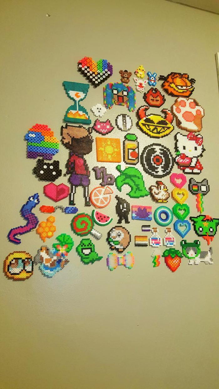 kandi wall (expanded) by Male - Kandi Photos on Kandi Patterns