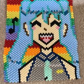 Huge Rainbow Hatsune Miku Panel by candysnowy - Kandi Photos on Kandi ...