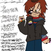 Chucky kinsona by ALTO_GORE5158 - Kandi Photos on Kandi Patterns