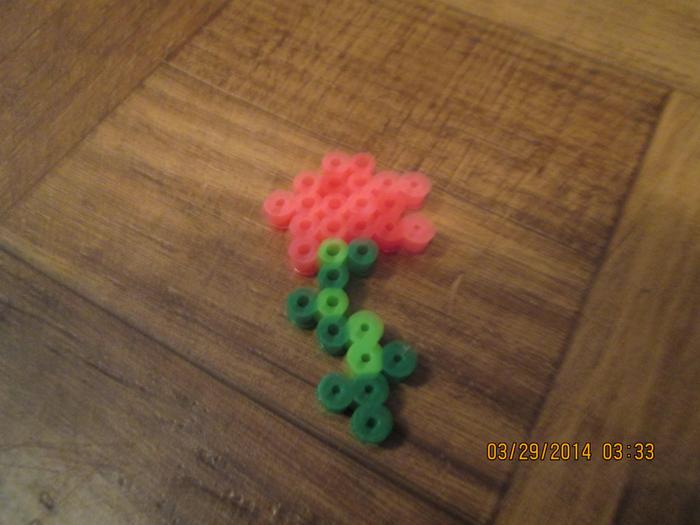 minecraft rose by Kaitlin_Kitty_29 - Kandi Photos on Kandi Patterns