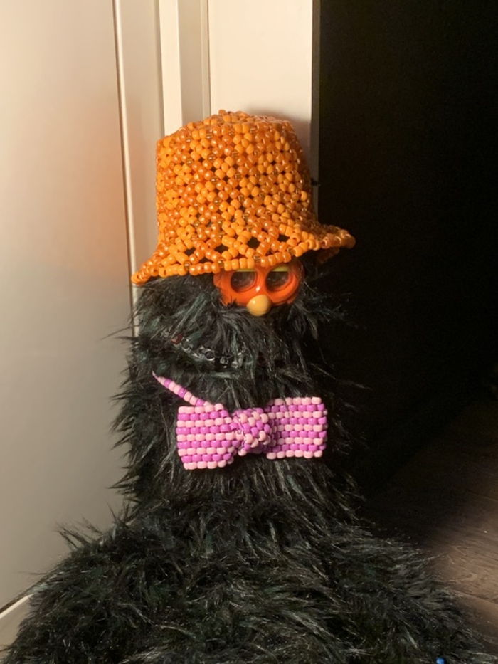 Fancy hat by my_names_Ars0n - Kandi Photos on Kandi Patterns