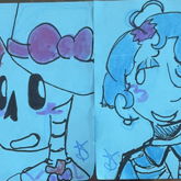 Rare occurrence of the one and only aftonsparv_silly drawing their ocs ...