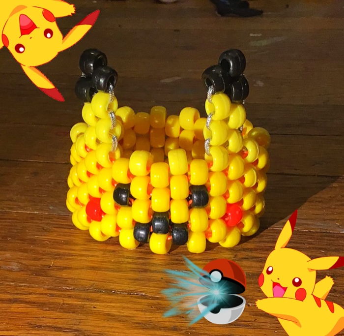 Pikachu Cuff by PEPBUTTZ - Kandi Photos on Kandi Patterns