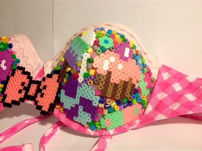 Perler Bead Rave Bra(Left) by RaveWearJunkies - Kandi Photos on Kandi ...