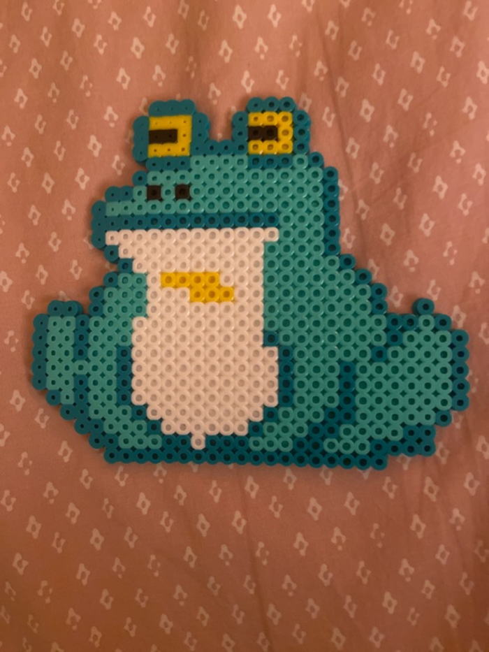 Frog :^) by Gokiburii - Kandi Photos on Kandi Patterns