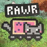 Small perlers! Nyan cat and rawr by lanbug09 - Kandi Photos on Kandi ...
