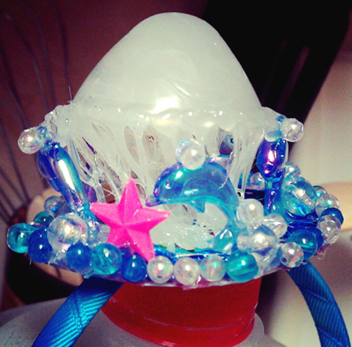 kandi jellyfish(made with hot glue) by sillybunnybeads - Kandi Photos ...