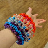 Sunset ~ Rotator Kandi Cuff #2 by WondiferousWyrmyArts - Kandi Photos ...