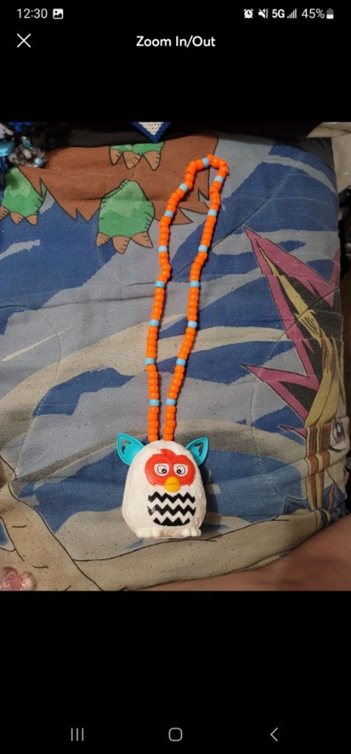 furby kandi necklace by aiden_gummi_bear - Kandi Photos on Kandi Patterns