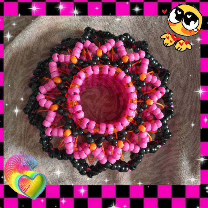 my first slinky cuff by judi - Kandi Photos on Kandi Patterns