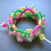 Lolipop DNA 3D Cuff by Spaceboy08 - Kandi Photos on Kandi Patterns