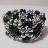 Silver and green DNA by pocketcosmic - Kandi Photos on Kandi Patterns