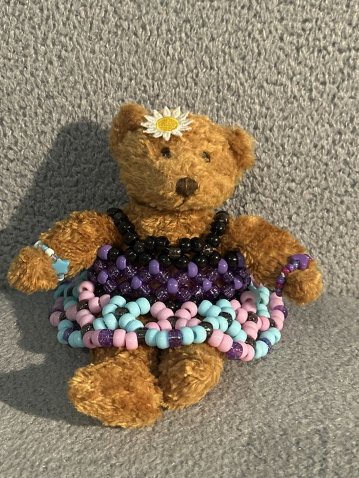 tiny kandi teddy bear dress!! by spo0ky_shro0m - Kandi Photos on Kandi ...