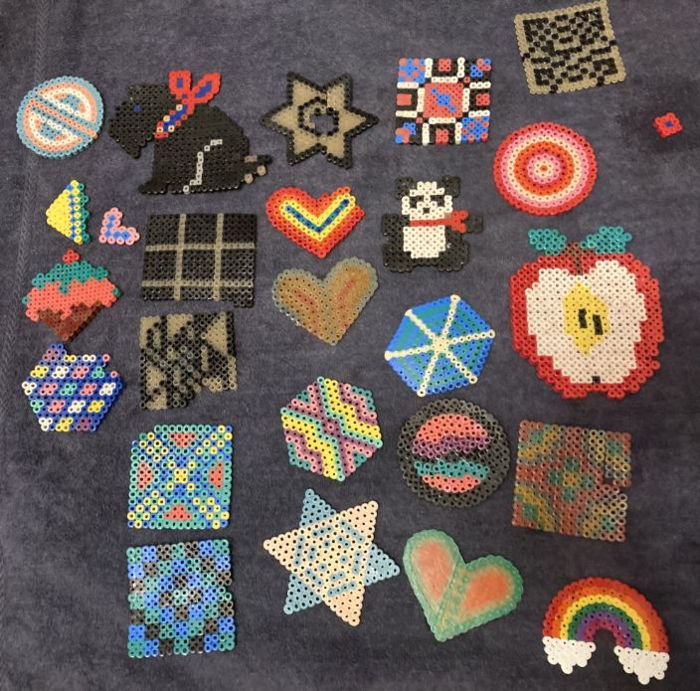 Mom's Vintage Perlers from the 90's by Th3_Cr4y4wn - Kandi Photos on ...