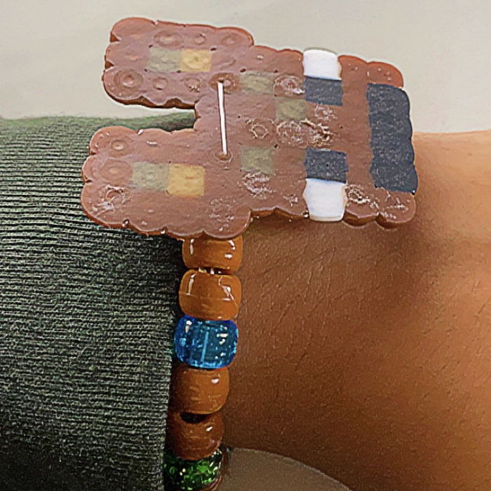 Bat kandi single :D by Nagitos_FluffyHair - Kandi Photos on Kandi Patterns