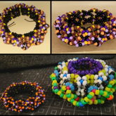 Seed Bead 3D Cuff by solitaryumbreon7 - Kandi Photos on Kandi Patterns