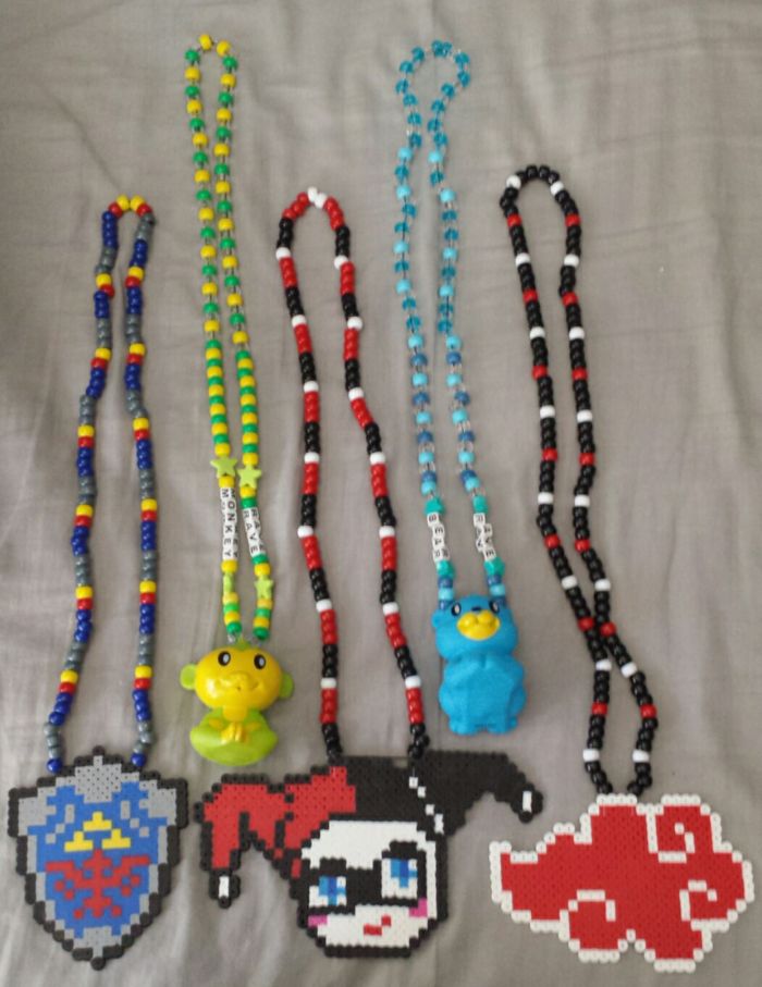 kandi necklaces by G_Man - Kandi Photos on Kandi Patterns