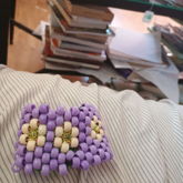 Back of Frog cuff by SugarStarsOnMars - Kandi Photos on Kandi Patterns