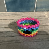 Non-binary rainbow cuff by Shuckle_Lover - Kandi Photos on Kandi Patterns