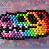 Made a dinosaur skull!!! by Cujocatcat - Kandi Photos on Kandi Patterns