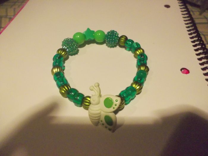 green butterfly by jenlikeskandi - Kandi Photos on Kandi Patterns