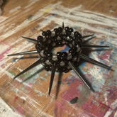 Spikey x base cuff by _pooKi420 - Kandi Photos on Kandi Patterns