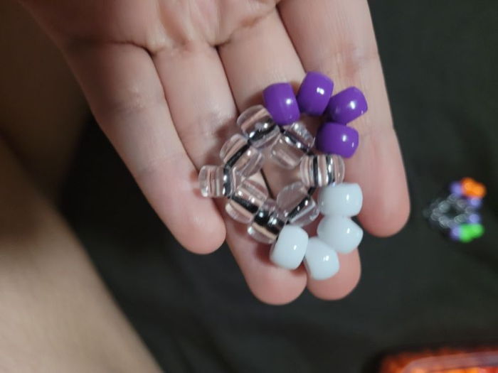 Shu & Koki themed kandi heart by WisTeri_Ez - Kandi Photos on Kandi ...