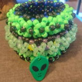 Alien Rotator Cuff by k0m0r3biii - Kandi Photos on Kandi Patterns
