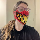 Alastor Mask side view by Thegothickitty33 - Kandi Photos on Kandi Patterns