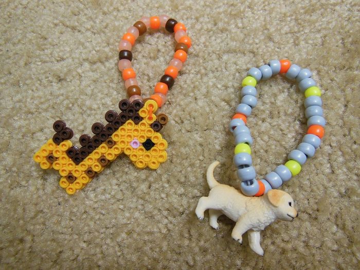 Giraffe perler & puppy singles by LadyRaveicorn - Kandi Photos on Kandi ...