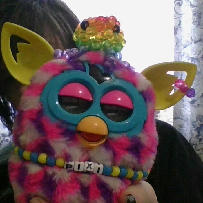 the swaggiest furby u ever did see by User - Kandi Photos on Kandi Patterns