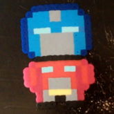 Optimus Prime Transformers Perler Bead by Kanofor_db - Kandi Photos on ...