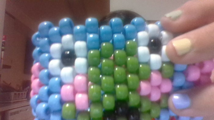 cute frog kandi cuff