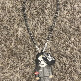 Jim Root Slipknot Perler bead necklace by MarchingMetal12 - Kandi ...