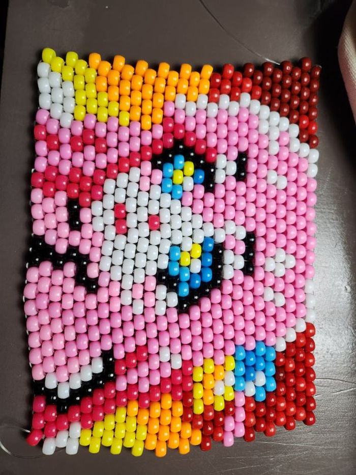 Bocchi the Rock! Kandi Panel by madokain - Kandi Photos on Kandi Patterns