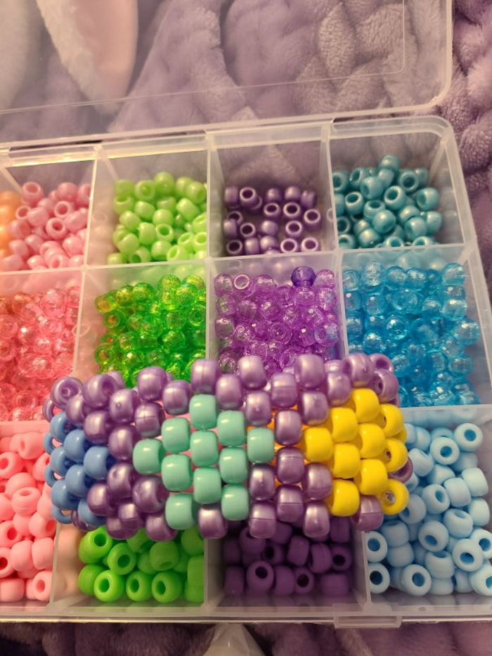 Star Kandi Cuff by Nu11_and_v0id - Kandi Photos on Kandi Patterns