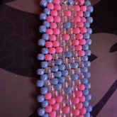 Trans paw print WiP by venziehasdied - Kandi Photos on Kandi Patterns