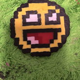 Epic face perler by lanbug09 - Kandi Photos on Kandi Patterns
