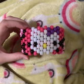 Hello kitty cuff !! by Sc3n3Mads - Kandi Photos on Kandi Patterns