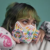 Rainbow Radioactive Gas Mask (outside) by bubbleowo - Kandi Photos on ...