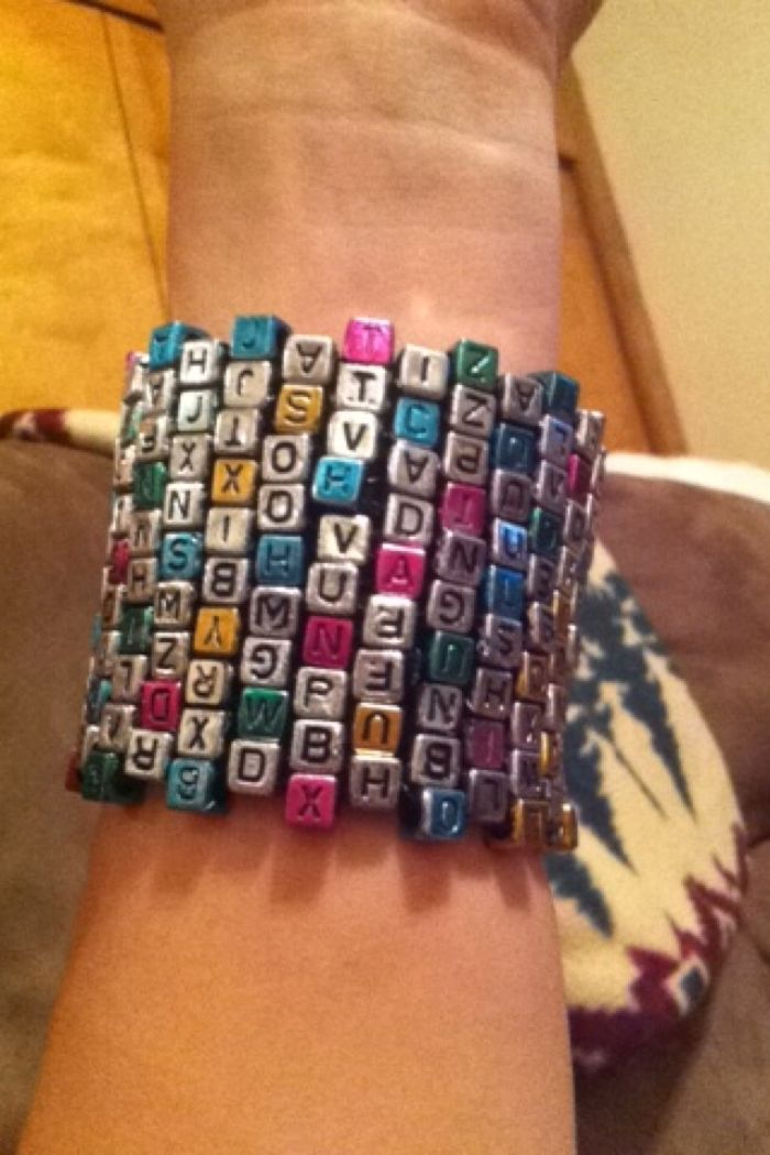 Letters by HeatherMarieJensen - Kandi Photos on Kandi Patterns