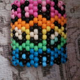 Rainbow leopard kandi cuff by Angelic_Demon - Kandi Photos on Kandi ...