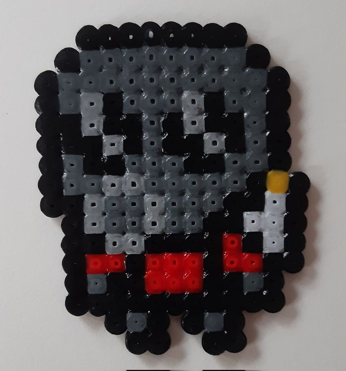 Small perler Pyro by TeamFortress2 - Kandi Photos on Kandi Patterns