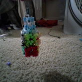 Shaker cube but hanging :) by Cl0v3r_h3r3 - Kandi Photos on Kandi Patterns