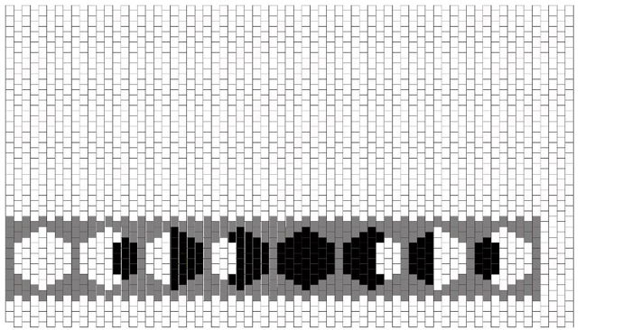 Phases of the Moon by QueenDarkBee - Kandi Photos on Kandi Patterns