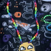 Epic face perler necklace by SceneQueenXD - Kandi Photos on Kandi Patterns