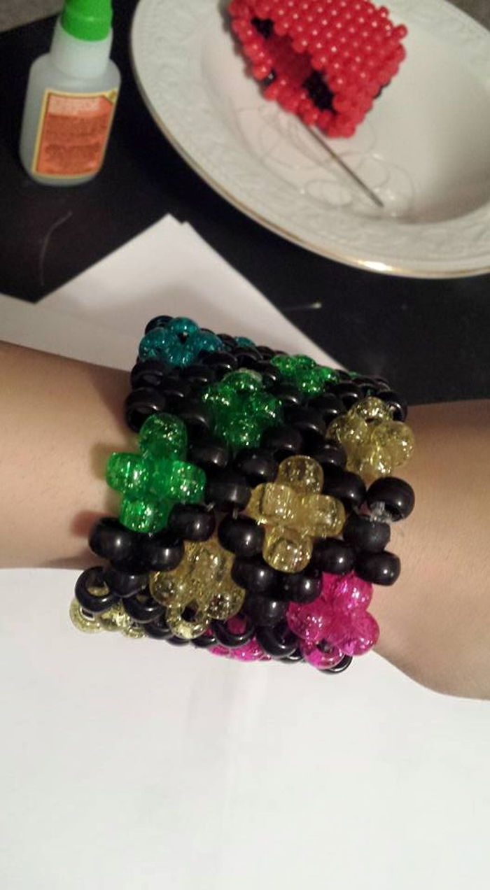 rainbow dimond fun by KiraSaio - Kandi Photos on Kandi Patterns