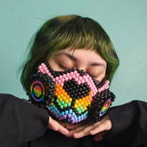 OwO kandi gas mask by bubbleowo - Kandi Photos on Kandi Patterns
